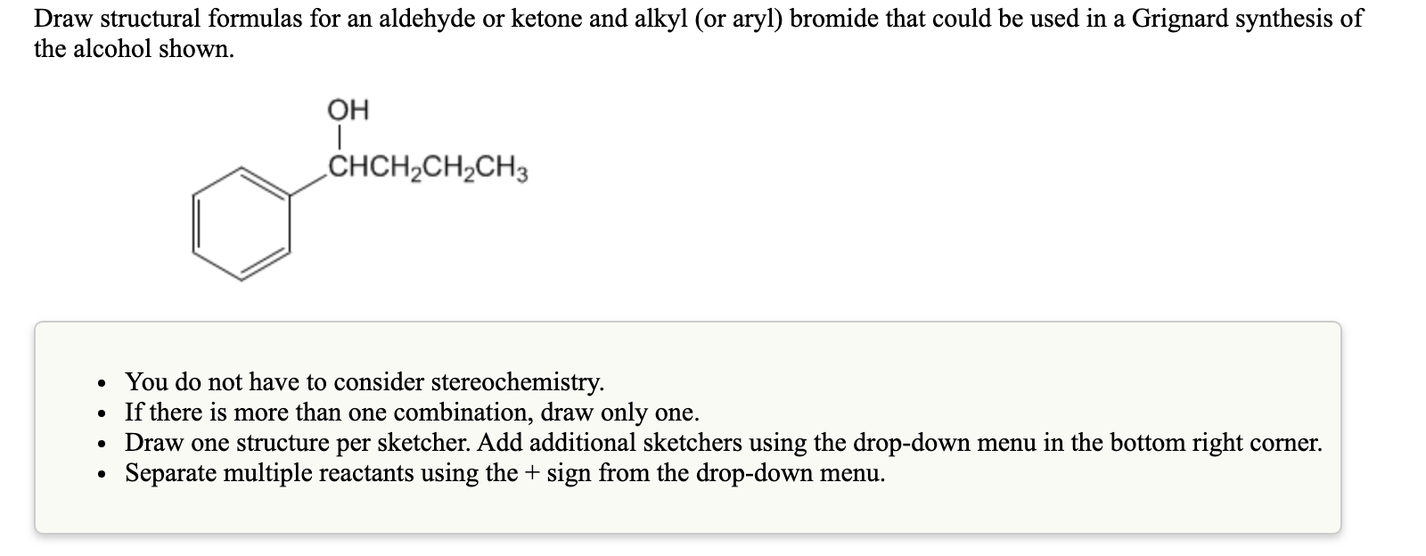 Solved Draw a structural formula for the enol form of the | Chegg.com