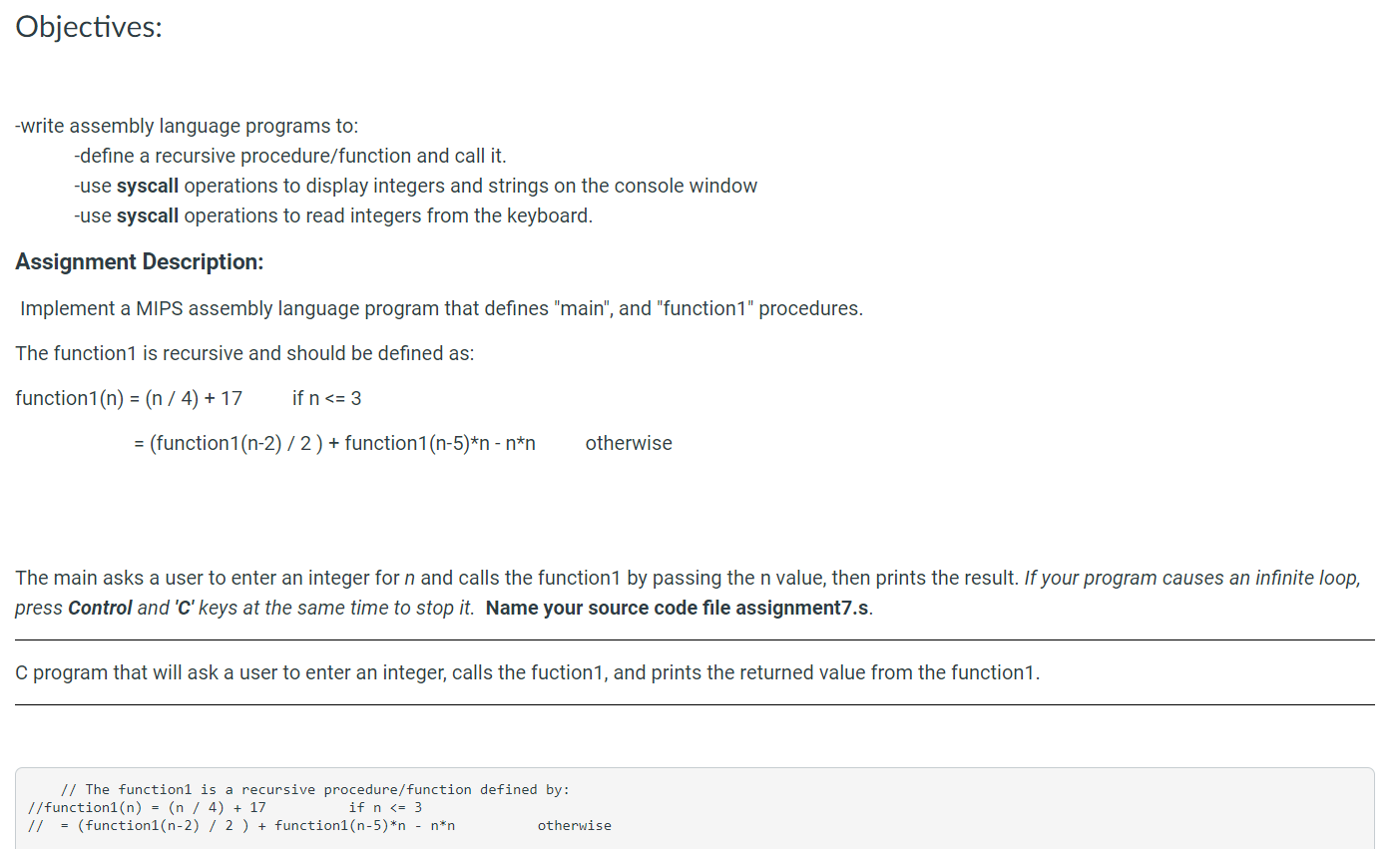 Solved Objectives: -write assembly language programs to: | Chegg.com