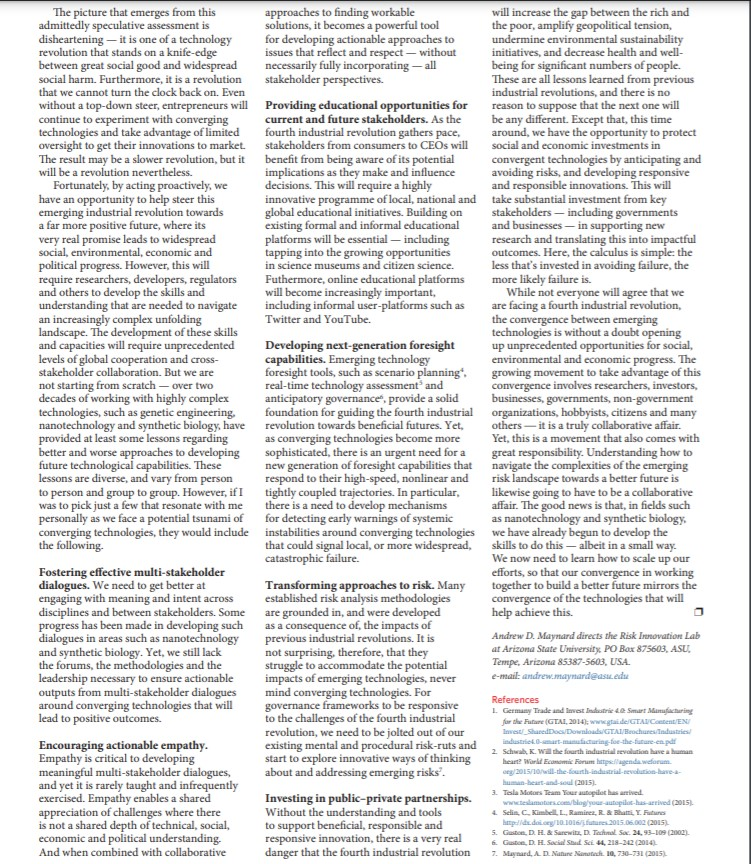 Read the following article. Find and summarize | Chegg.com