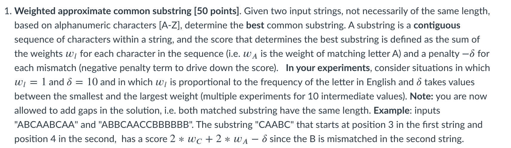 Solved For following problems, you need to provide a | Chegg.com
