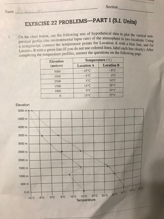 Solved Section Name Exercise 22 Problems Part I S I Units