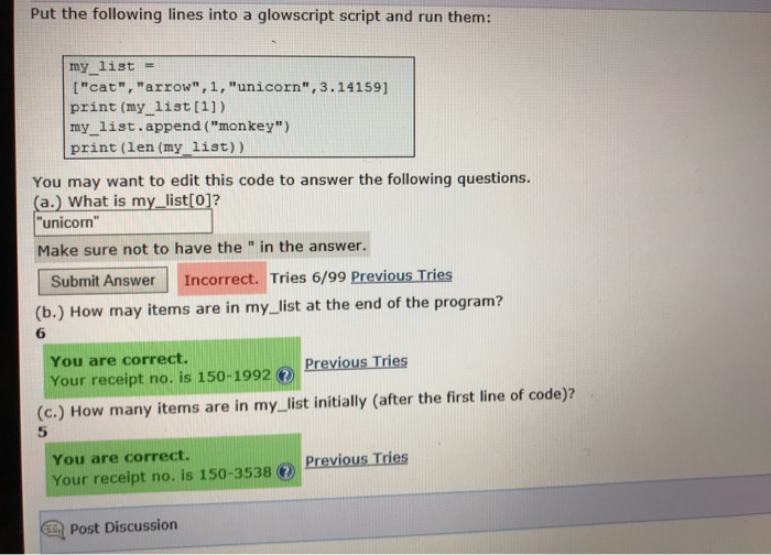 Solved Put The Following Lines Into A Glowscript Script And 4943