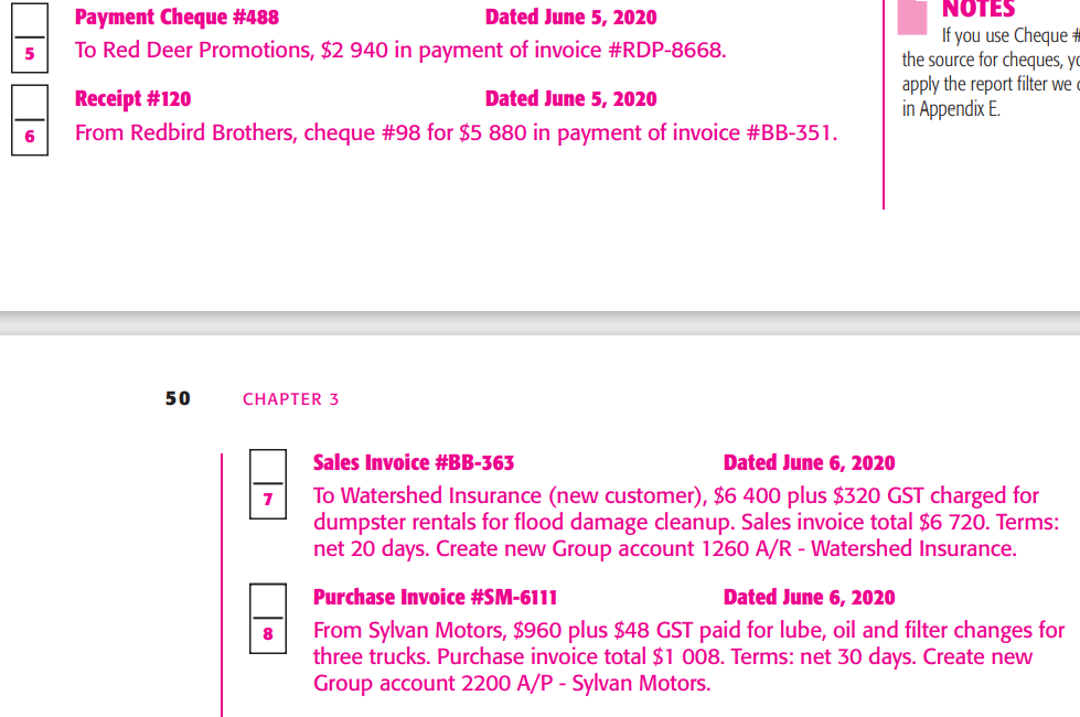 Solved In the textbook Using Sage 50 Accounting 2018, please | Chegg.com