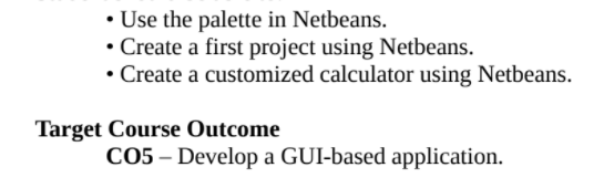 code in JAVA Calculator using netbeans NOTE** Create | Chegg.com