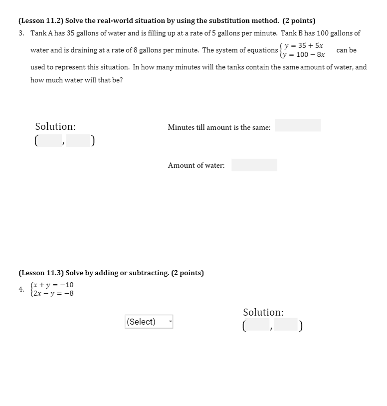 Solved 1.Solve the real-world situation by using the | Chegg.com