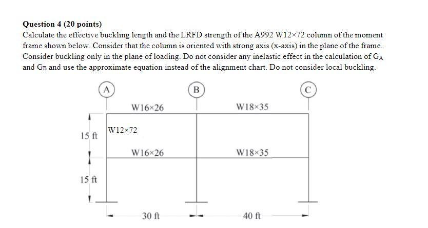 Solved Question 4 (20 points) Calculate the effective | Chegg.com