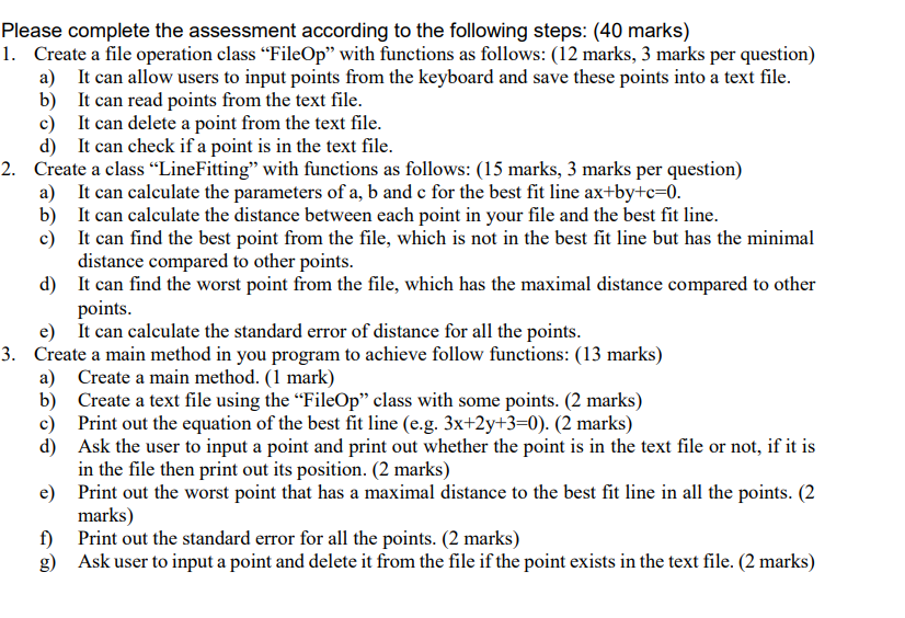 Solved Given a set of x,y data points, it is often necessary | Chegg.com