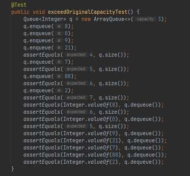 Problem 2: Resizable Array Queue Explain an algorithm | Chegg.com