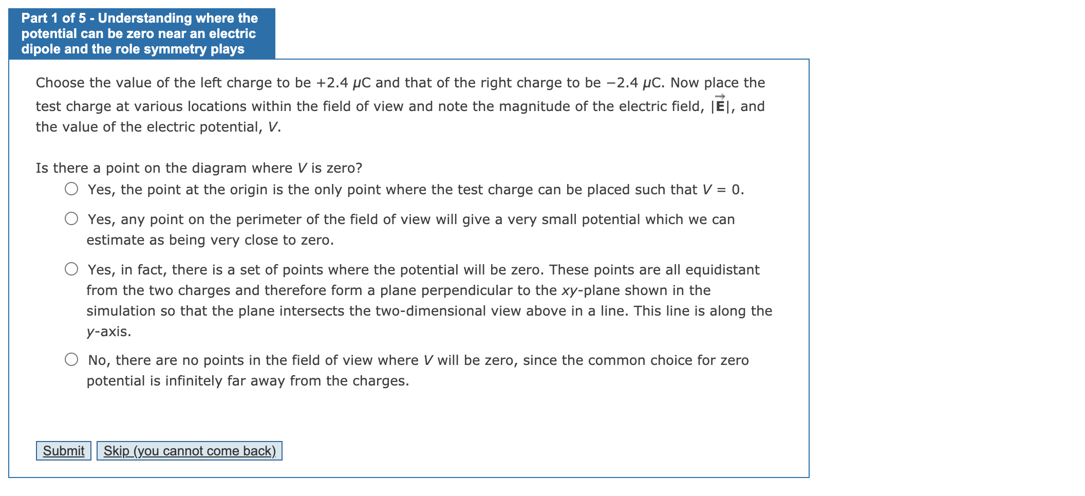 Solved The simulation allows the physics student to change | Chegg.com
