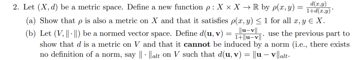 Solved Mathematical Analysis, I need help with proofs, | Chegg.com