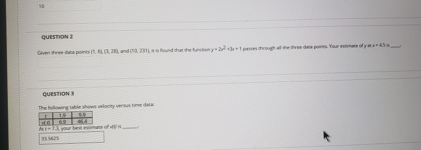 Solved or less passes through the 11 data pairs. Given 11 | Chegg.com