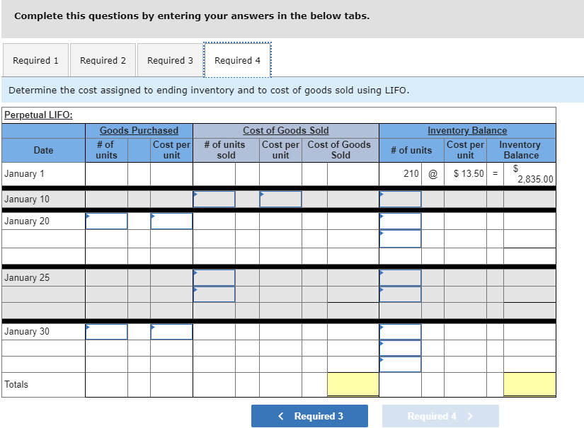 Solved Required information Use the following information | Chegg.com