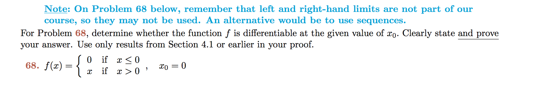 Solved Note: On Problem 68 below, remember that left and | Chegg.com