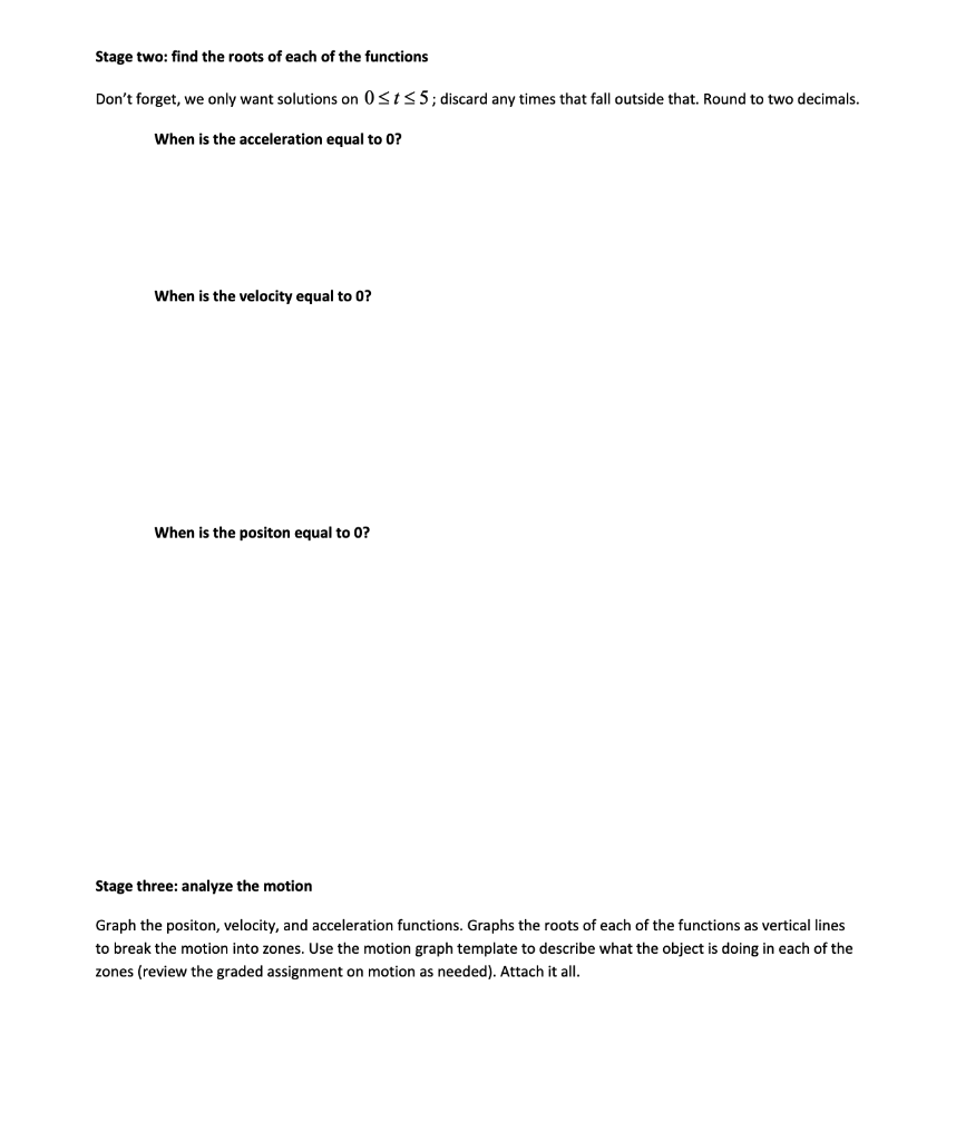 Solved MTH 263 - WRITTEN ASSIGNMENT TWENTY-FOUR MOTION, | Chegg.com