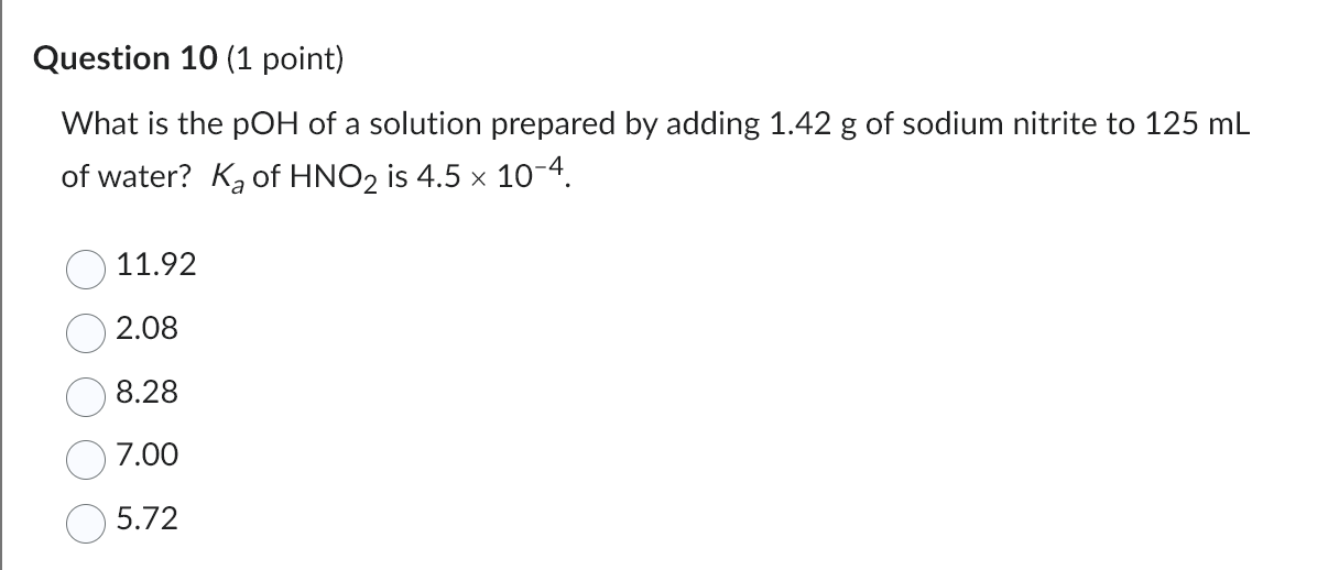Solved Suppose a buffer solution is made from formic acid | Chegg.com
