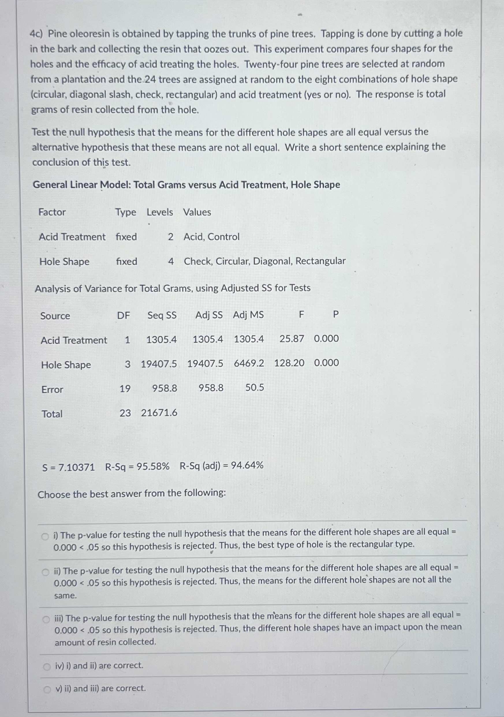 Solved 3d) For data on the number of units produced per day | Chegg.com