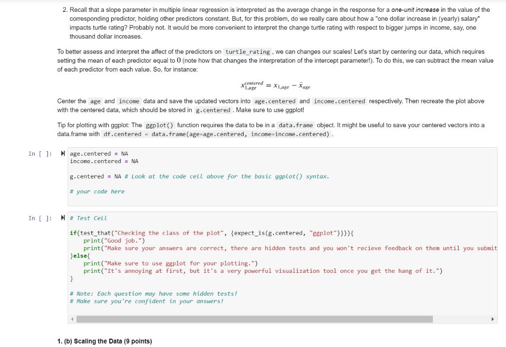 In [ ]: M # This cell loads the necesary Libraries | Chegg.com