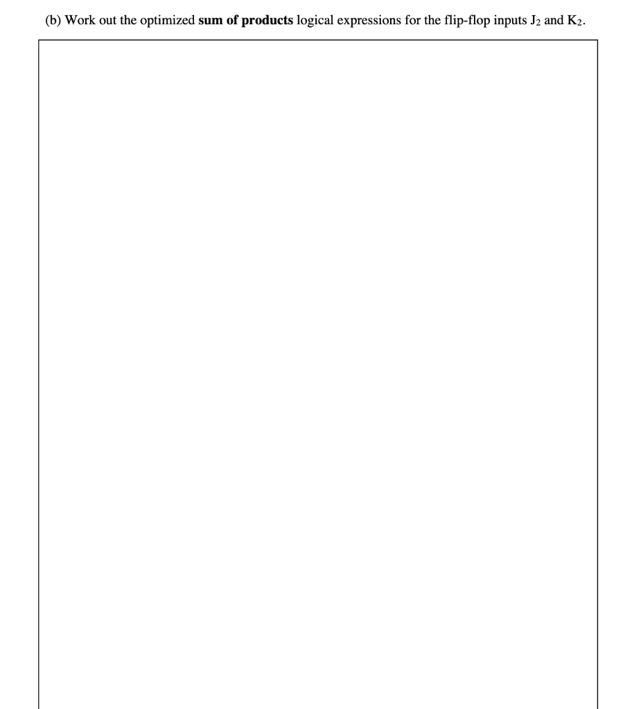 Solved Question 1 We Wish To Build A 3 Bit Synchronous 