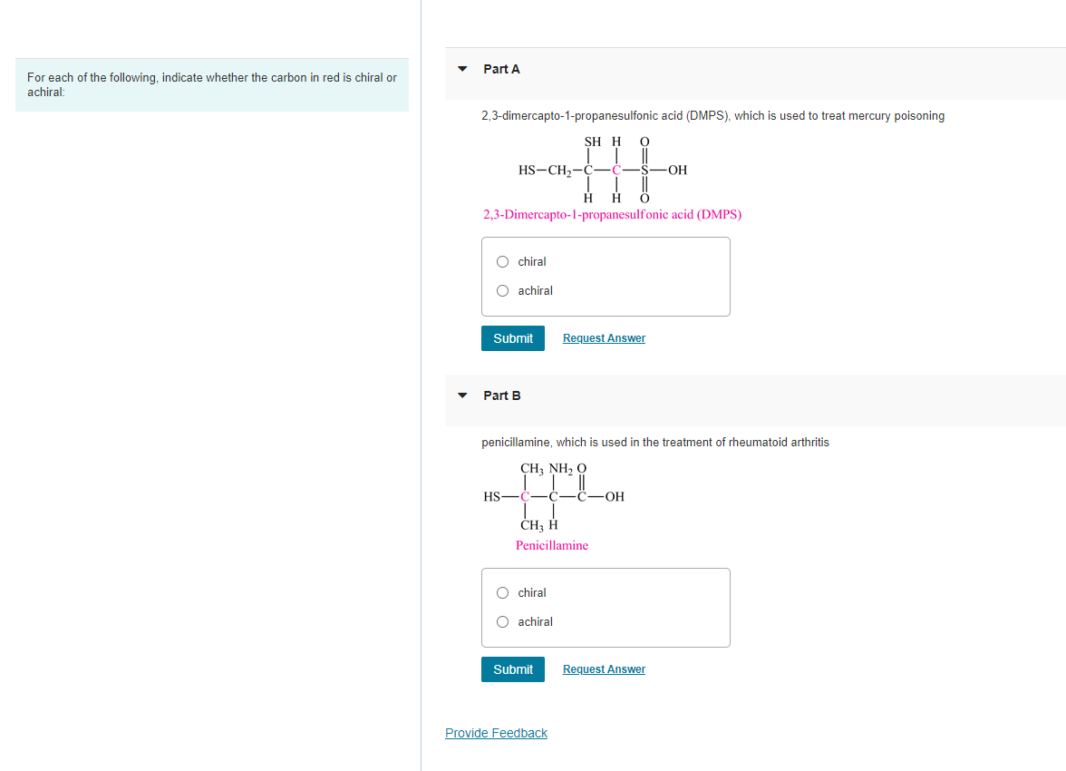 Solved Part A For each of the following, indicate whether | Chegg.com
