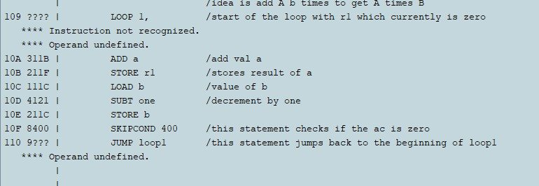 Solved Hello I am trying to write a MARIE program that | Chegg.com