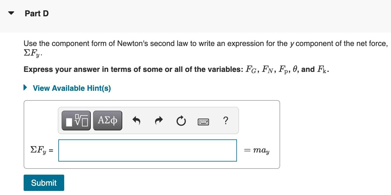 Solved When solving problems involving forces and Newton's | Chegg.com