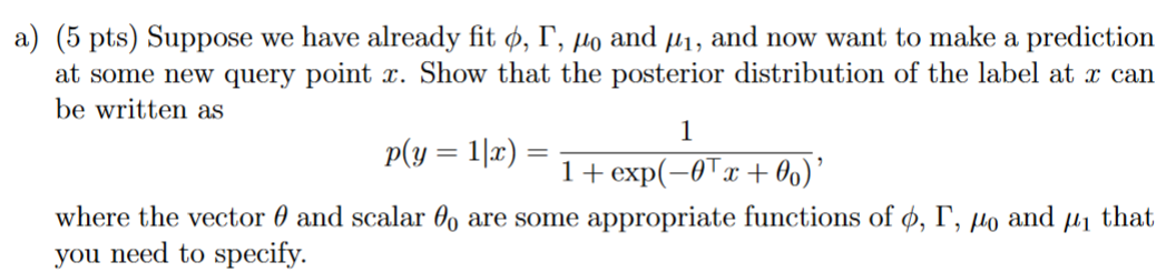 Suppose we are given a dataset D = {(C1, Yı), ..., | Chegg.com