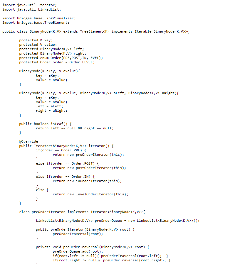 Solved Implement to-do methods in Java! public class | Chegg.com