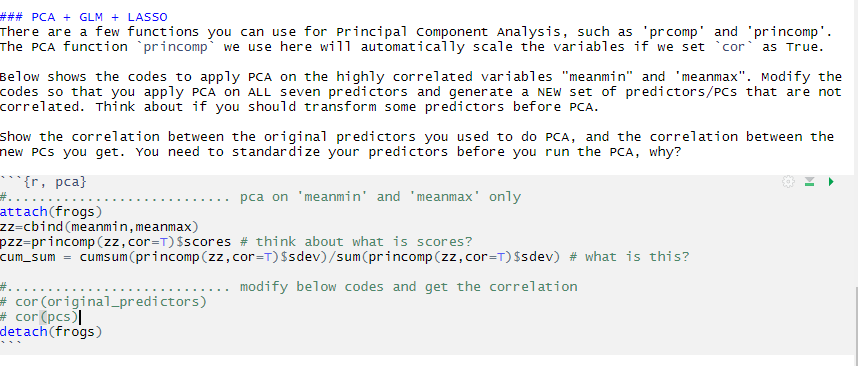 How do I interpret these results in R studio .The 2 | Chegg.com