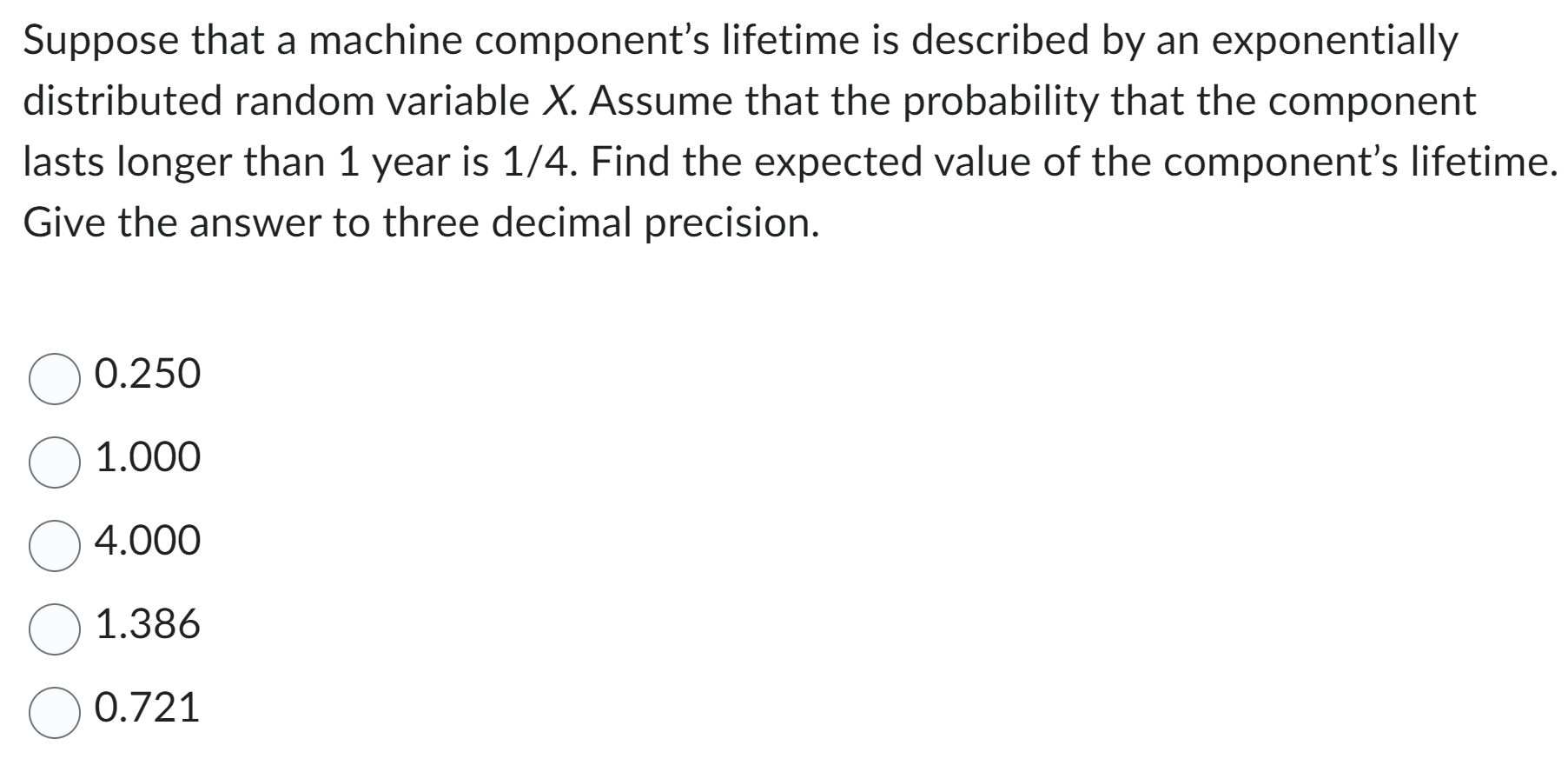 Solved Suppose that a machine component's lifetime is | Chegg.com