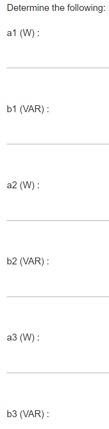 Solved vs(t)=A1cos(500t+B1) Find the complex power S1=a1+b1j | Chegg.com