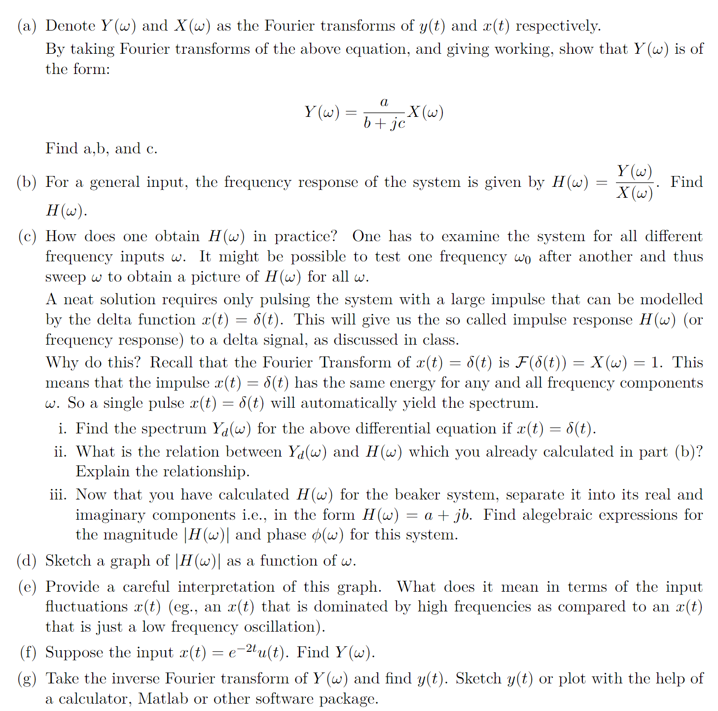 Solved Fourier: Newton's Law of Cooling A beaker of water of | Chegg.com