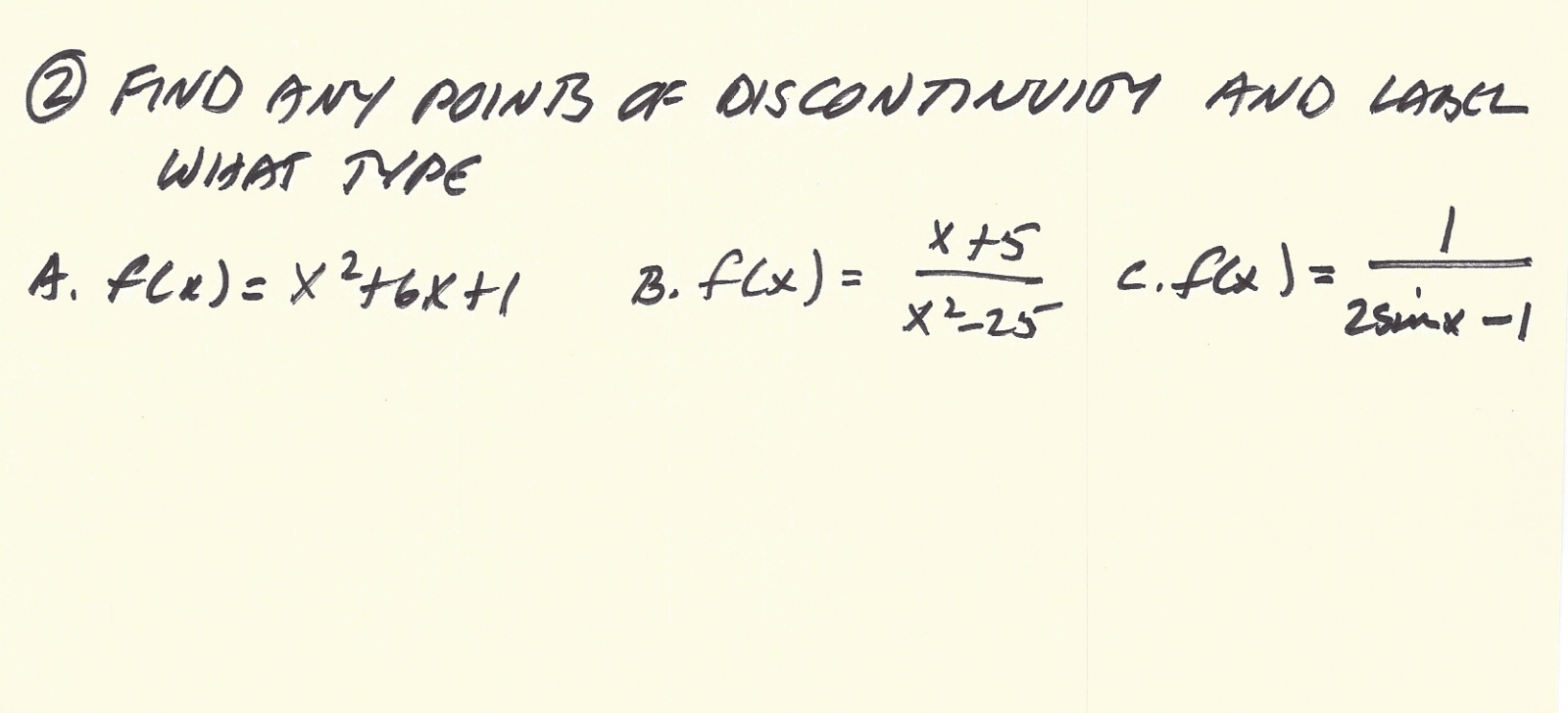 Solved © FIND ANY POINB QF OIS CON Trios ANO LABCZ WHAT TYPE | Chegg.com