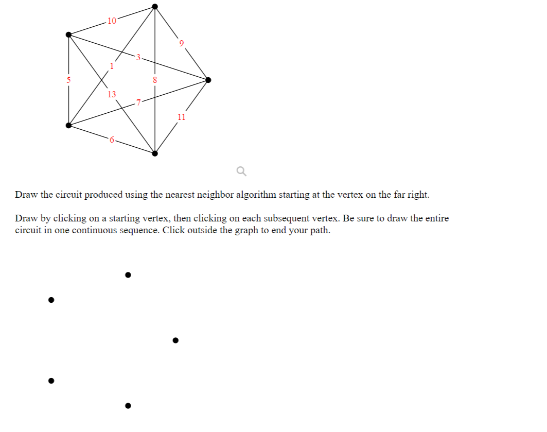 Solved Draw the circuit produced using the nearest neighbor | Chegg.com