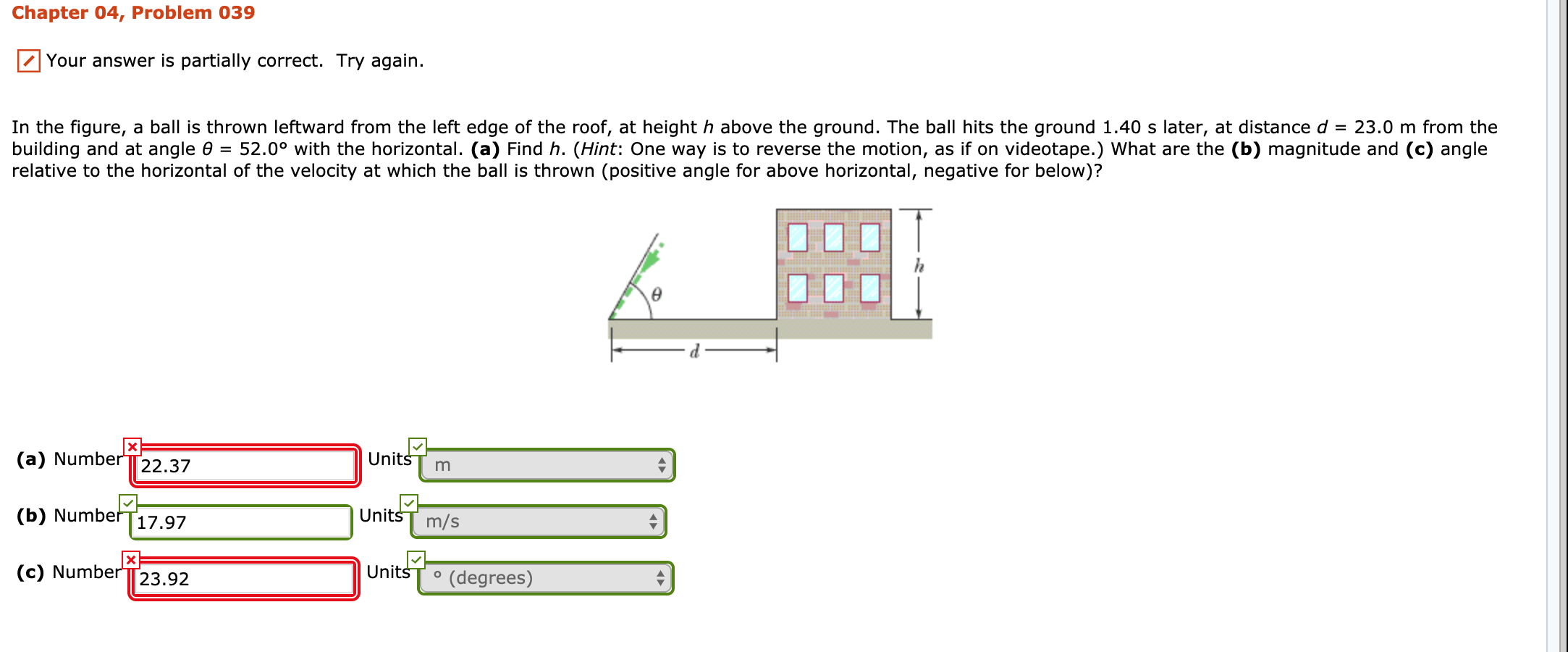 Solved Chapter 04, Problem 039 Your answer is partially | Chegg.com