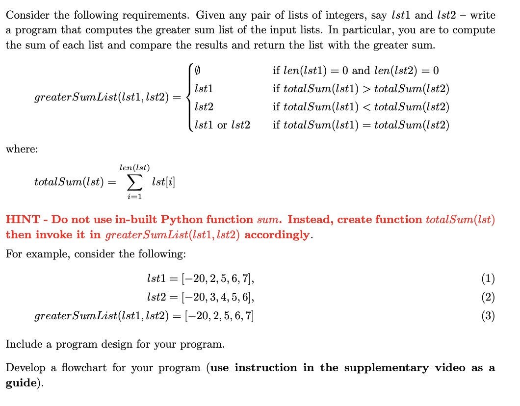 Solved The following code is to be written in python 3, I | Chegg.com