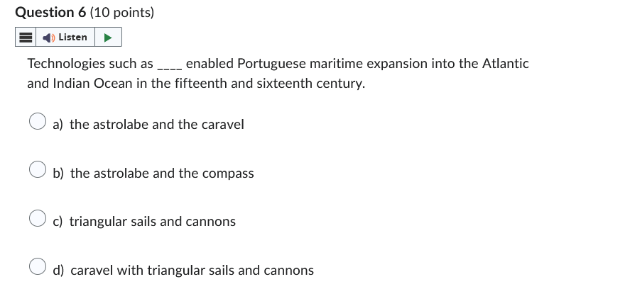 Technologies such as enabled Portuguese maritime | Chegg.com