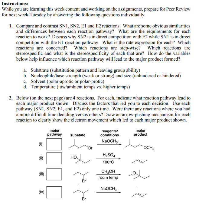 Solved Instructions: While you are learning this week | Chegg.com