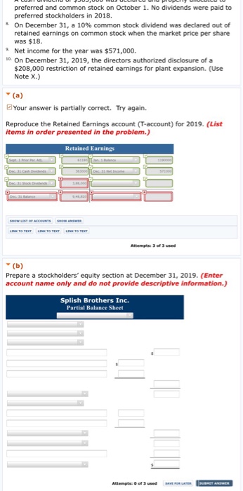 Solved Problem 11-5A (Part Level Submission) The | Chegg.com