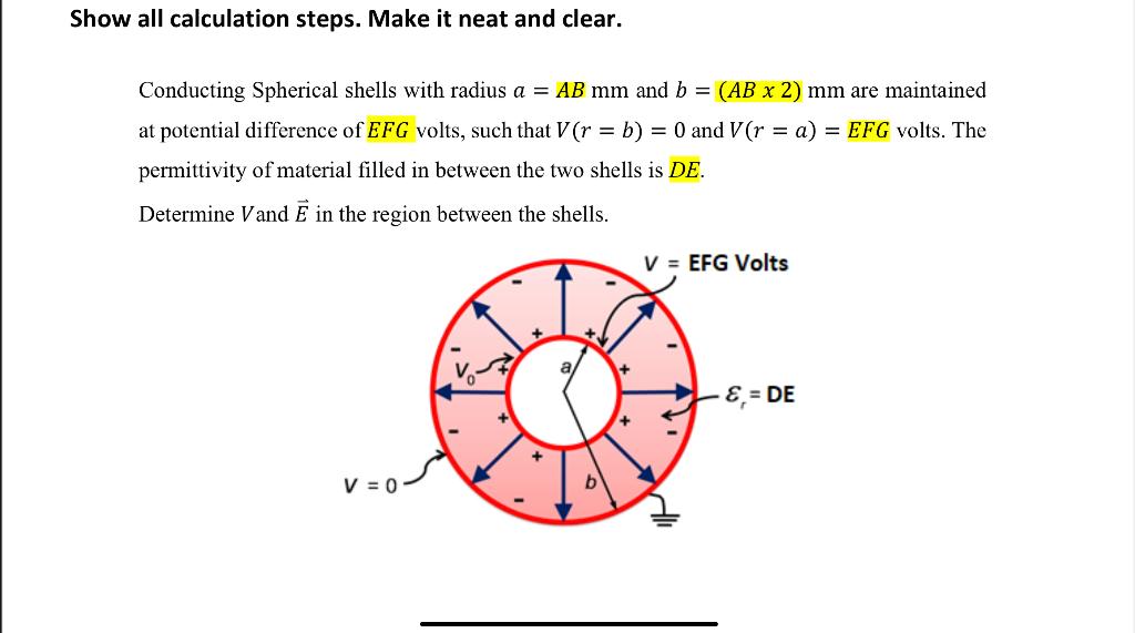 Solved Show all calculation steps. Make it neat and clear. | Chegg.com