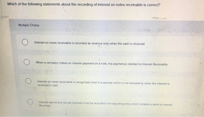 Solved Which of the following statements about the recording | Chegg.com