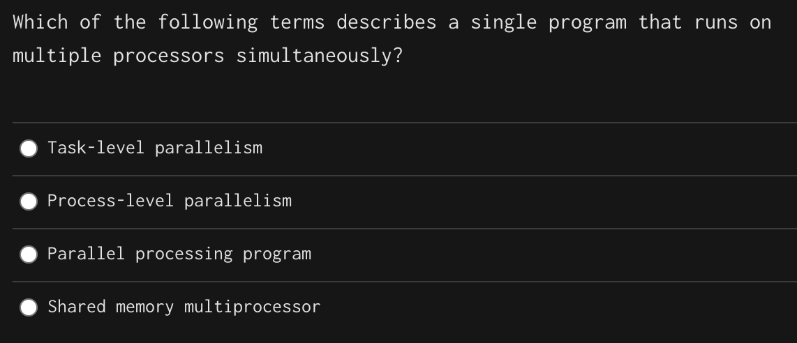 Solved Which of the following is NOT a real life example of | Chegg.com