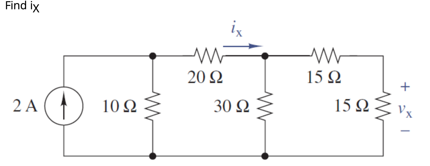 Solved Find iX | Chegg.com