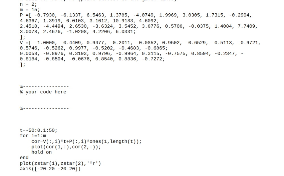 Problem 3 In this problem we find the point in R" | Chegg.com