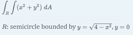 Solved Set up integrals for both orders of integration. Use | Chegg.com