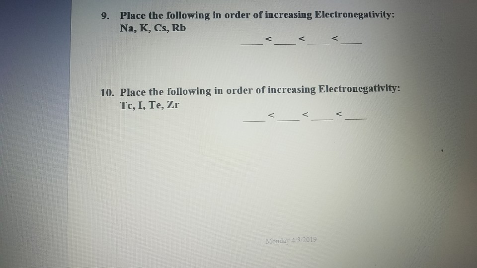 Solved BU- electron coniguralion 1. Write the long form | Chegg.com