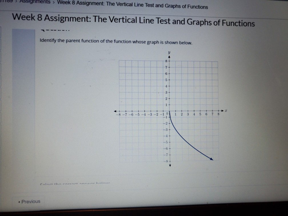 Solved 100 Assignments > Week 8 Assignment: The Vertical | Chegg.com