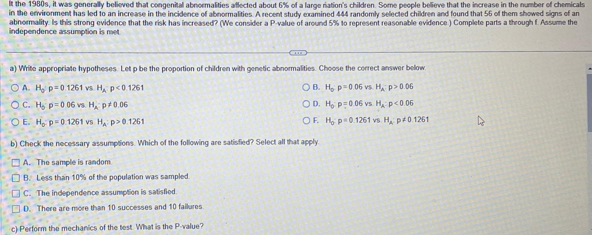 Solved It the 1980 s, it was generally believed that | Chegg.com