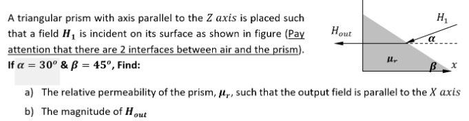 A triangular prism with axis parallel to the Z axis | Chegg.com