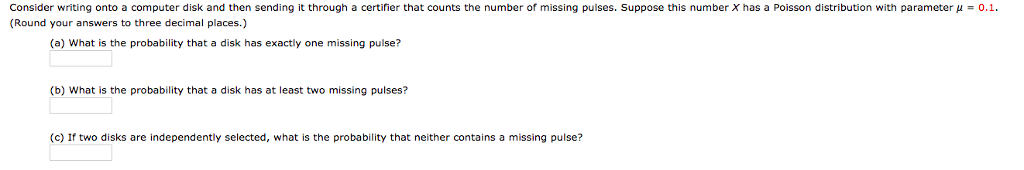 Solved Consider writing onto a computer disk and then | Chegg.com