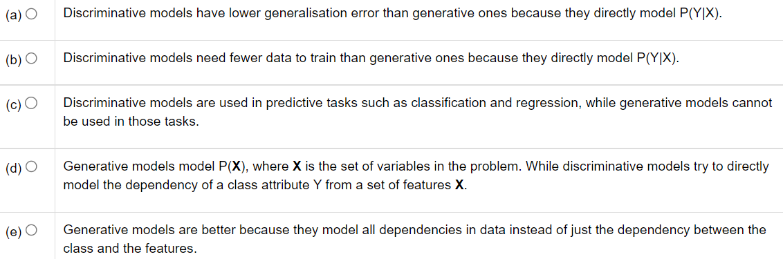 1: Markov network G: Select the alternative that | Chegg.com